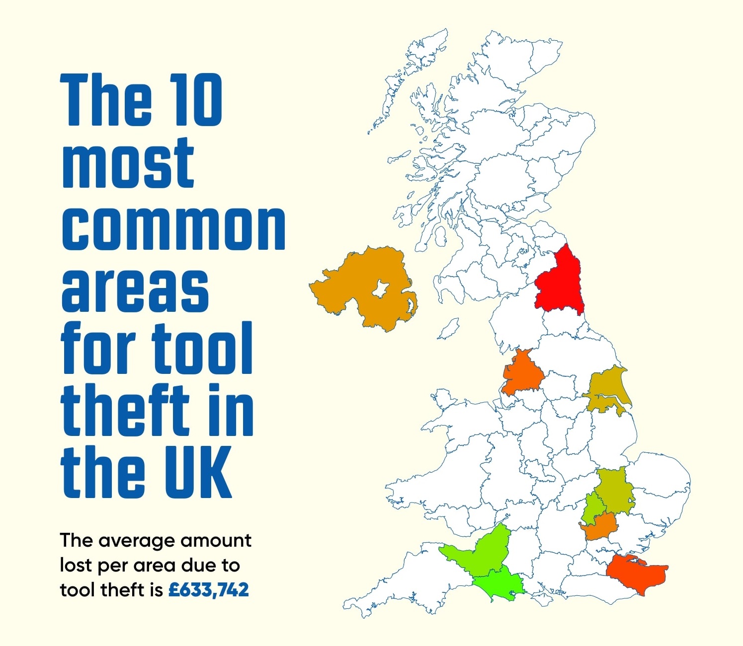 Northumbria is the worst region for tool theft in the UK - Wholesaler ...