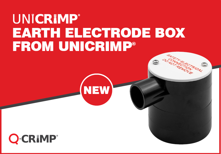 Unicrimp adds earth electrode box to earthing rods range - Wholesaler ...
