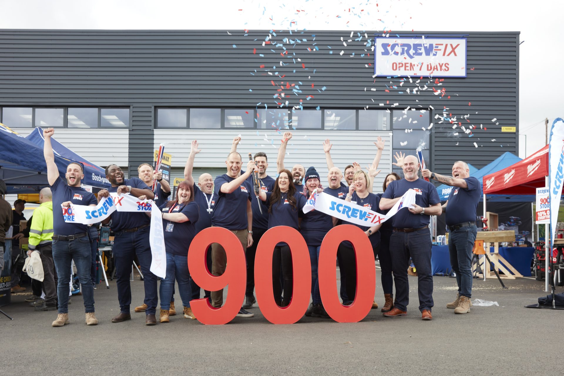 Screwfix marks new milestone by opening its 900th store - Wholesaler ...